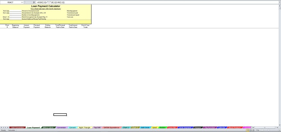 Collection of Useful Excel Sheets for Engineers - Eloquens