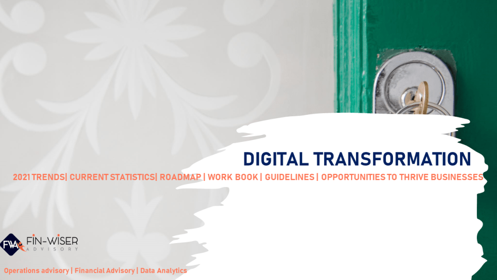 DIGITAL TRANSFORMATION 2021 TRENDS CURRENT STATISTICS ROADMAP WORK BOOK ...