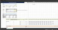Fund Level IRR equity waterfall - split between LP and GP - Eloquens