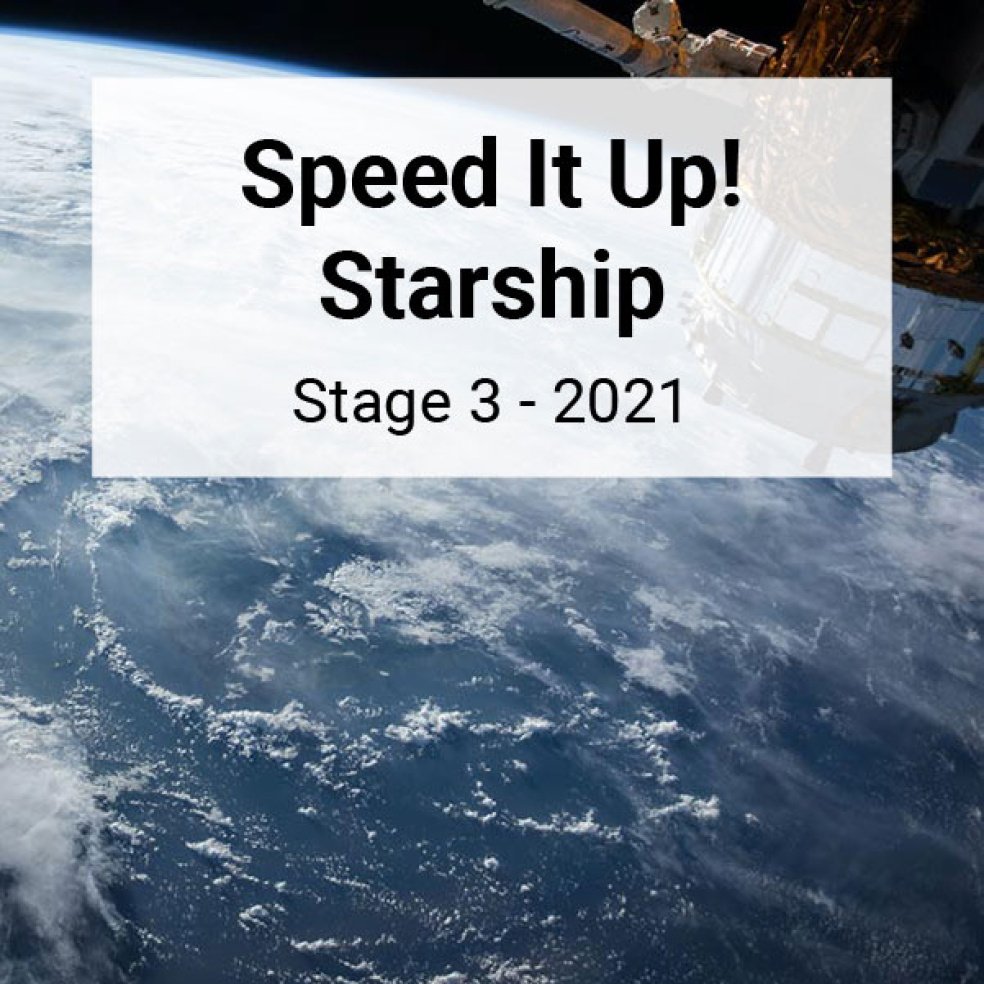 Stage 3 (2021) "Speed It Up - Starship" - Eloquens