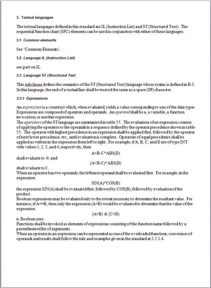 PLC-PAC Structured Text IEC Explanation - Eloquens