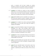 Celebrity Personal Appearance Agreement Template - Eloquens