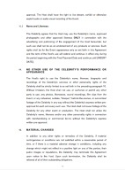 Celebrity Personal Appearance Agreement Template - Eloquens