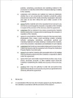 Celebrity Endorsement Agreement Template - Eloquens