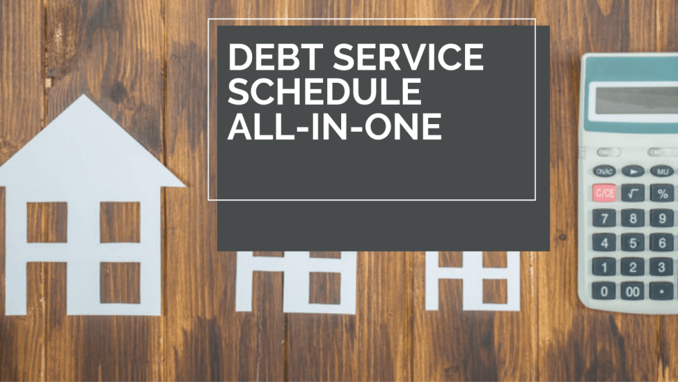 Complete Debt Schedule Template - Eloquens